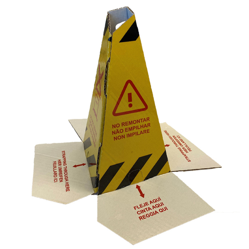 Cono de no apilar - protección de mercancías | Antalis ES